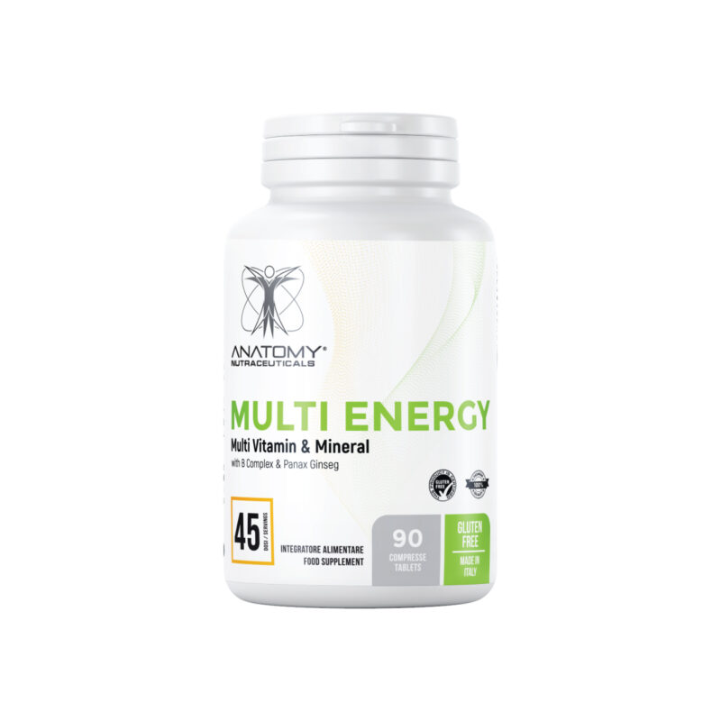 MULTI ENERGY® 90 COMPRESSE – Anatomy Nutrition – Integratori alimentari